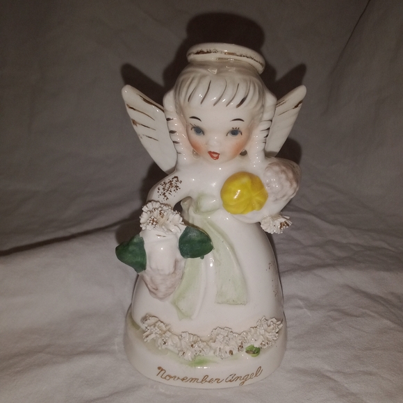 Unbranded | Art | Mid Century Modern Angel Spaghetti November Figurine ...